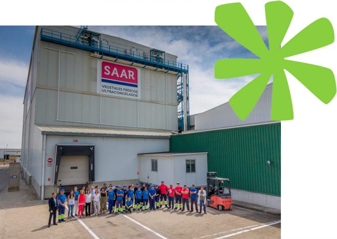 Saar verduras congeladas — Originia Foods